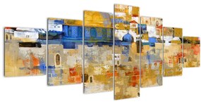 Obraz - Zeď nářků, Jeruzalém, Izrael (210x100 cm)