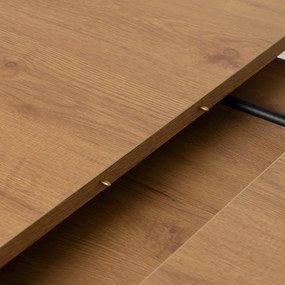 Kulatý rozkládací jídelní stůl s přídavnou deskou ø 120 cm Rocía – Ixia
