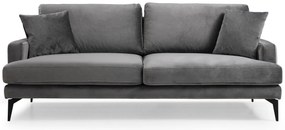 Atelier del sofa třímístná pohovka PAPIRA šedá 560ARE1309