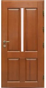 Archo - Venkovní vchodové dřevěné dveře Masivní D-5 Frej-E3 90L/200 105640