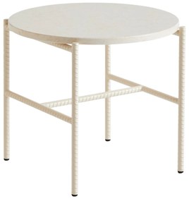 HAY Rebar Side Table, Ø45x40, Beige Marble