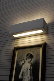 Nástěnné keramické svítidlo SOLLUX Vega E27 1x60W bez zdroje SL.0006 bílá