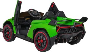 Elektrické autíčko Lamborghini Veneno zelené