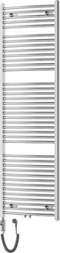 Mexen Ares, elektrické topné těleso 1800x600 mm + topná tyč 900 W, chromová, W102-1800-600-2900-01