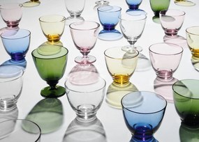Skleněný pohár Flow transparentní