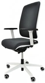 RIM Kancelářská židle FLEXI FX 1114 plast bílý bez područek Hlavová opěrka bez hlavové opěrky GALERIE - Čalounění Rim LÁTKY 3 / URBAN