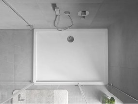 Mexen Flow obdélníková vanička slim 90 x 85 cm, bílý lesk - 46R108590