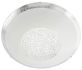 Redo Redo 05-898 - LED Křišťálové stropní svítidlo RA LED/12W/230V pr. 30 cm stříbrná UN1227