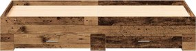 Rám postele Staré dřevo 180 x 200 cm Kompozitní dřevo 3333960