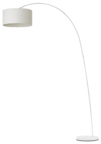 Dekorativní obloukové svítidlo PAPUA, bílé