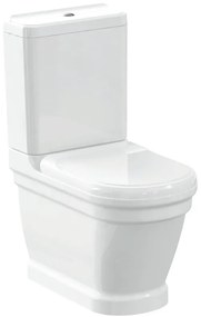 Sapho, ANTIK WC kombi, spodní/zadní odpad, bílá, WCSET08-ANTIK
