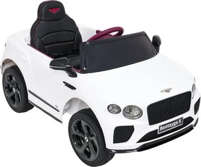 Elektrické autíčko Bentley Bentayga S bílé