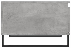 Konferenční stolek betonově šedý 55x55x36,5 cm kompozitní dřevo - Default Title