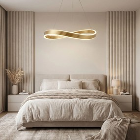 Toolight Rea, ZÁVĚSNÁ STROPNÍ SWE069-CP 80cm BRUSH GOLD, OSW-30231
