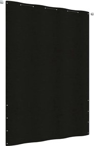 vidaXL Balkónová zástěna 160 x 240 cm oxfordská látka [148577] Barva: Černá