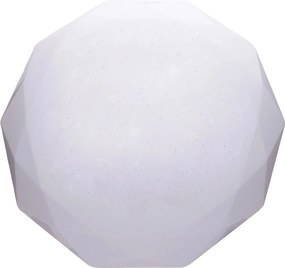 LED stropní svítidlo DIAMANT STAR NEW, 24W, 1920lm, 2700-6500K, pr. 40,5 x 7,3cm