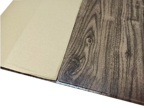 3D obklad pěnový Deska Walnut tmavě hnědá (700x700mm) samolepící