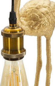 Stolní lampa Flamingo 39,5 cm zlatá
