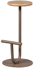 WOOOD Barová židle KIMO kov/ dřevo