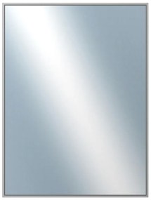 DANTIK - Zarámované zrcadlo - rozměr s rámem cca 60x80 cm z lišty Hliník šedá | P269-006 (7269006)
