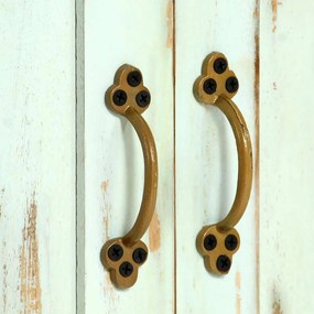 Příborník světle modrý 110x35x70 cm masivní mangovníkové dřevo 247763