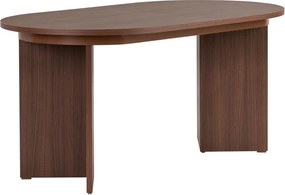 Rozkládací jídelní stůl s přídavnou deskou v dekoru ořechu 90x160 cm Sorell – Kalune Design