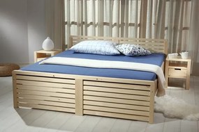 Gazel Dřevěná postel Thomas dvoulůžko 200x140 Smrk