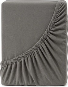 4Home jersey prostěradlo Lycra antracit, 120 x 200 cm