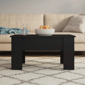 vidaXL Konferenční stolek 79 x 49 x 41 cm kompozitní dřevo [819282] Barva: Černá
