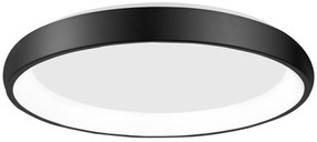 OnaDnes -20% Černé kovové stropní LED světlo Nova Luce Albi 61 cm