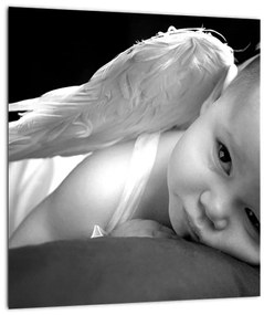 Obraz dětského anděla (30x30 cm)
