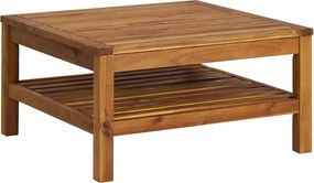 vidaxL Konferenční stolek 65 x 65 x 35 cm masivní akáciové dřevo 316292