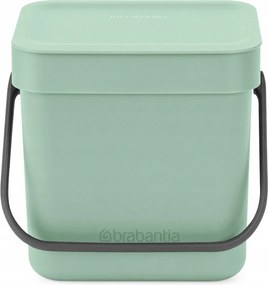 Brabantia Sort & Go Koš na tříděný odpad 3 l Jade Green