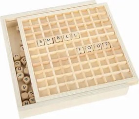 Small Foot Dřevěná hra Scrabble / od 6 let