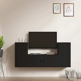 vidaXL 3dílný set TV skříněk kompozitní dřevo [3188539] Barva: šedá sonoma