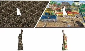 Wooden City 3D Puzzle Viktoriánská ulice L / 400 dílů / od 8 let