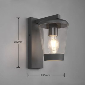 Venkovní svítidlo (výška 28 cm) Cavado – Trio