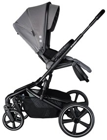 Kombinovaný kočárek s velkými koly 2 v 1 X-lander Cruiser 2.0 Cool Grey 2025