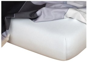 DADKA Jersey prostěradlo stříbrné Rozměr 100x200x20
