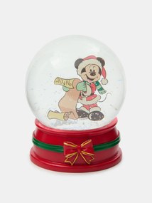 Sinsay - Vánoční sněhová koule Mickey Mouse - červená