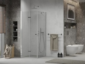 Mexen Lima sprchový kout 80x80cm, 6mm sklo, chromový profil-čiré sklo, 856-080-080-01-00