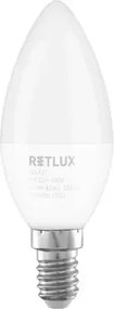 RETLUX RLL 431 C37 E14 candle / 8W / 720 lm / 6500K - denní bílá