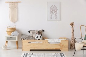 Adeko Dětská dřevěná postel Box 2 - 120x60