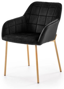 Jídelní židle Malabo (černá). 1008296