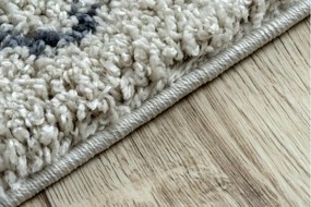 Dywany Łuszczów, Kusový koberec Berber Agadir G0522 cream and grey, 80x150, béžová, obývací pokoj