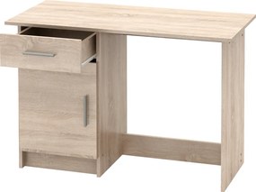 Univerzální PC stůl, dub sonoma, SIRISS NEW