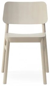BILLIANI Dřevěná židle DRUM 070 / 071 GALERIE - čalounění Billiani BEZ LÁTKY GALERIE - Moření Billiani Lak barevný