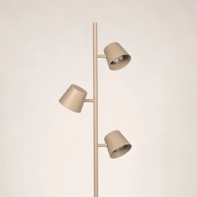 Stojací lampa Snap Fosca Dark Taupe Trio