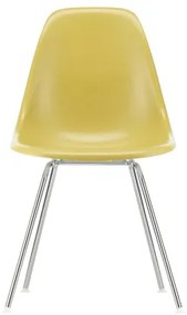 Eames Fiberglass Chair DSX chrom okrová Vitra
