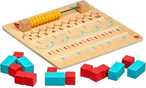 Lucy  Leo Moje první matematická hra dřevěná herní sada / od 3 let